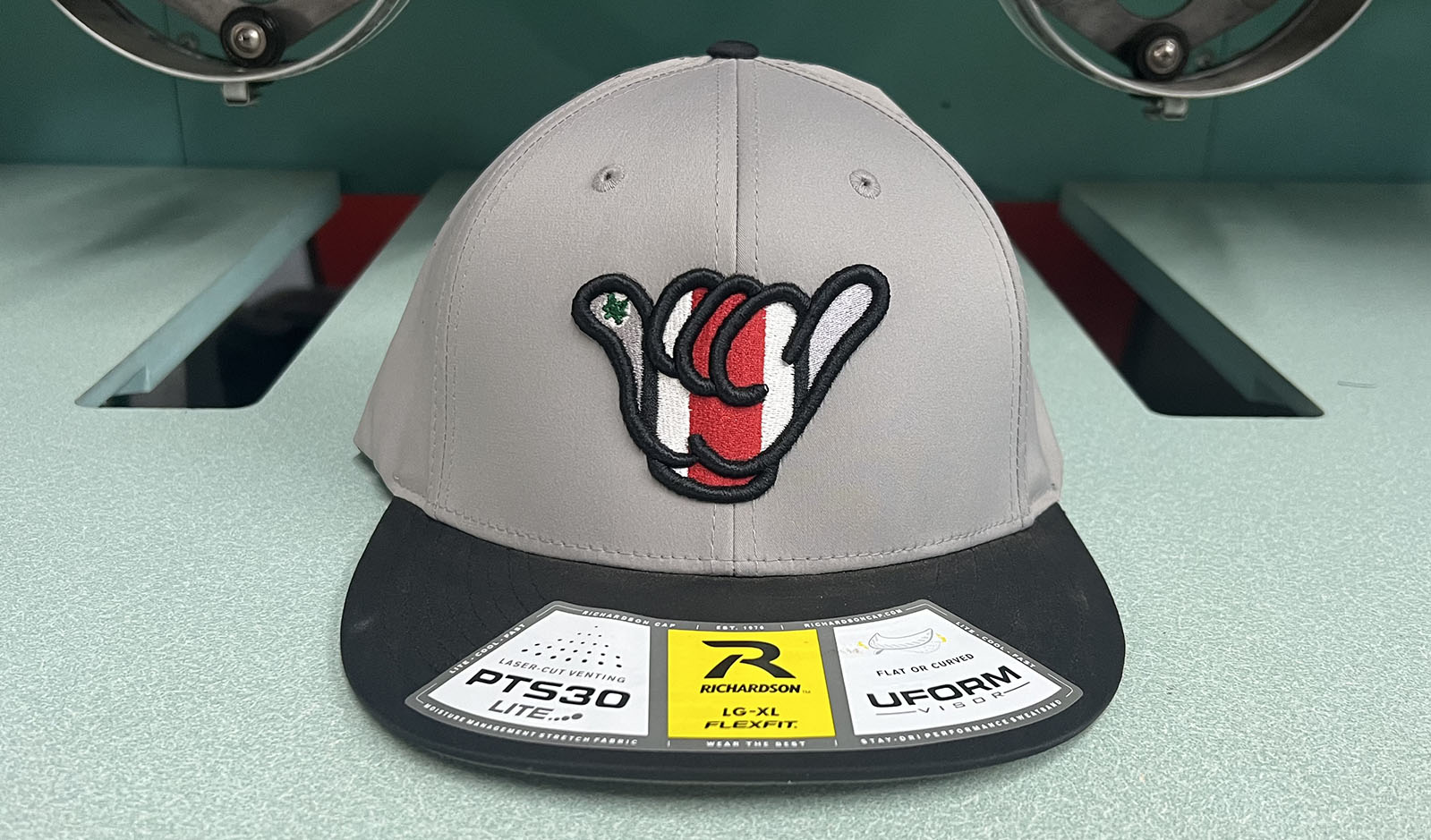 OSU Buckeyes Hang Loose Hats - Gray/Black PTS30 – maddhattercaps